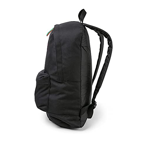 Kickers Unisex's School Backpack Nylon, Black, 20 litres