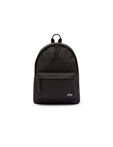 Lacoste Neocroc Canvas Backpack - Black -One Size