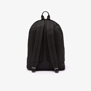 Lacoste Neocroc Canvas Backpack - Black -One Size