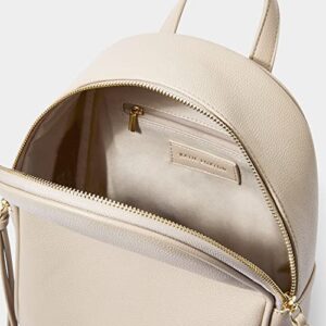 KATIE LOXTON Isla Womens Medium Zippered Top Handle Backpack Taupe