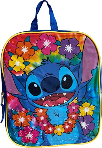 Stitch 11" Mini Backpack (Blue-Yellow)