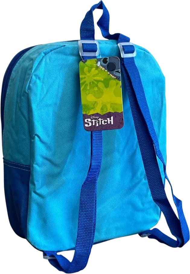 Stitch 11" Mini Backpack (Blue-Yellow)