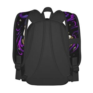 Seven Deadly Sins Backpack Boys Girls Bookbags Big Student Laptop Backpacks Outdoor Travel Backpack, Black