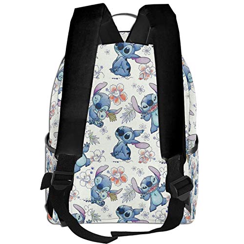 Anime Backpack, Fashion Laptop, Casual Travel Pack, Suitable for Women Men College School Student and Businessn