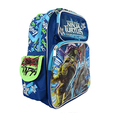 Ruz Youth TMNT Movie Dart Throw Backpack, Small