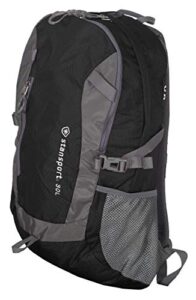 stansport 30 l daypack, black