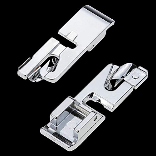 6 Pcs Rolled Hem Presser Foot, Hemming Foot Kit for Sewing Rolled Hemmer Presser Foot for Singer, Brother, Janome, Home Multifunctional Sewing Machine