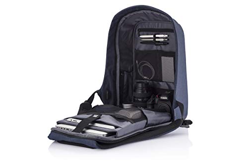 XD Design Bobby XL 17" Anti-Theft Laptop Backpack USB Port (Unisex Bag) (Navy)