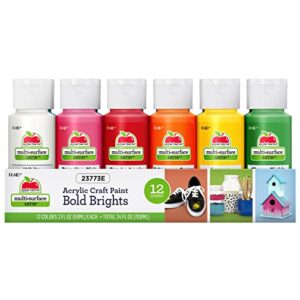 apple barrel essentials paint set, 12