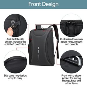 DAILY&DIARY Laptop Backpack For Men, 15.6 Inch Computer Backpack For School, Carry On Backpack With Usb Charging Port, Travel Backpack for Quick Through TSA Check Point.