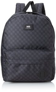 vans men’s old skool ii backpack, black/charcoal, one size