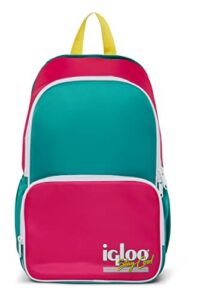 igloo retro backpack, jade