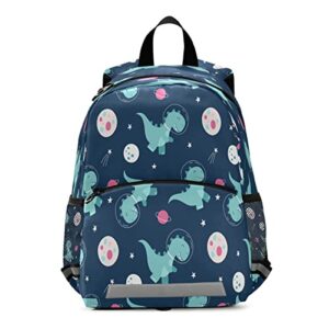 cute toddler backpack cute dinosaur astronaut planet mini bag for baby girl boy age 3-7