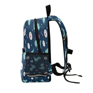 Cute Toddler Backpack Cute Dinosaur Astronaut Planet Mini Bag for Baby Girl Boy Age 3-7