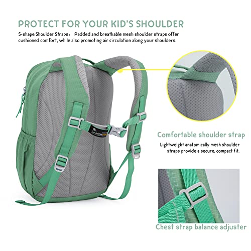 MOUNTAINTOP Kids Backpack for Boys Girls Hiking School Elementary Bookbags