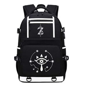 GO2COSY Anime Game Backpack Daypack Student Bag School Bag Bookbag Shoulder Bag