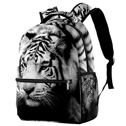 School Backpack Travel Backpack,Boy Girl Backpack,tiger,Outdoor Sports Rucksack Casual Daypack