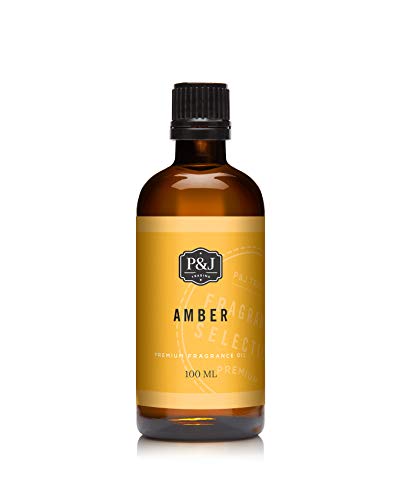 P&J Trading Amber Fragrance Oil for Candle Making, Soap Making, Slime, Diffusers, Home, and Crafts - 100ml