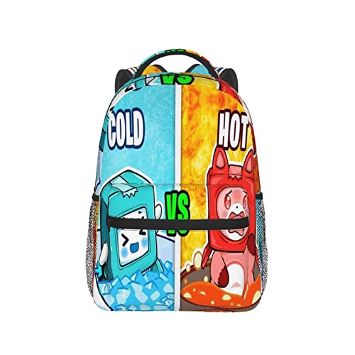 KIDZOY Teens Laptop Backpack Cartoon Unisex Student School Bookbag Casual College Daypack For Boys Girls Travel Hiking Camping