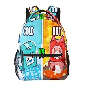 KIDZOY Teens Laptop Backpack Cartoon Unisex Student School Bookbag Casual College Daypack For Boys Girls Travel Hiking Camping