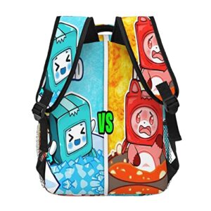 KIDZOY Teens Laptop Backpack Cartoon Unisex Student School Bookbag Casual College Daypack For Boys Girls Travel Hiking Camping