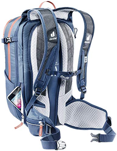 DEUTER Unisex – Adult's Compact EXP 14 Bicycle Backpack, Redwood-Navy, 17 L