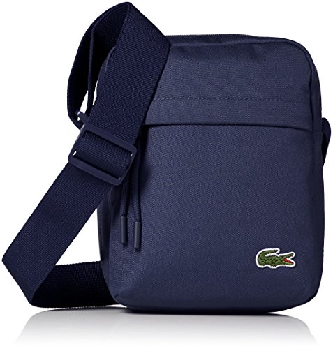 Lacoste Men's Neocroc Vertical Camera Bag, Peacoat, One Size