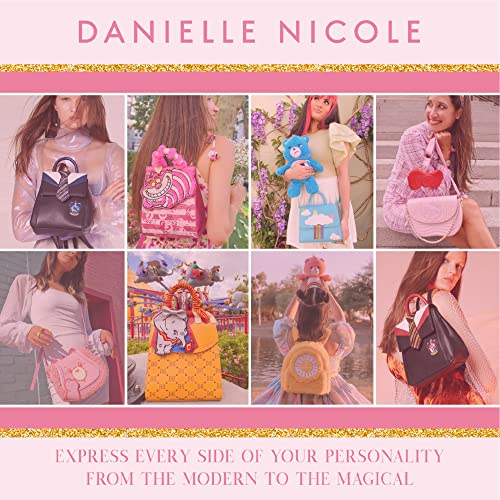 Danielle Nicole Disney Dumbo Mini Backpack, Monogram Small Handbag Purse, Yellow