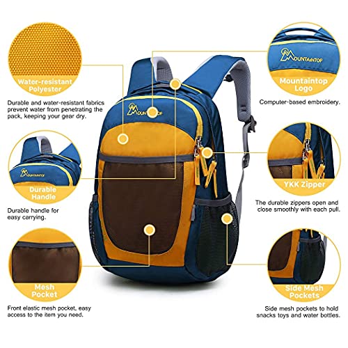 MOUNTAINTOP Kids Backpack for Boys Girls School Camping Childrens Backpack