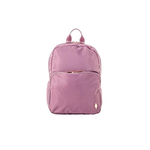 Skechers Jetsetter Backpack, Mini Multipurpose Zippered Daypack for Travel School Bag, Mauve