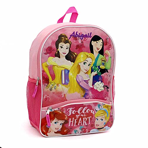 Personalized Disney Princess Backpack (Follow Your Heart) Medium