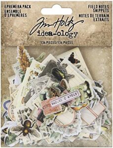 tim holtz – advantus ephemera snippets id fieldnotes, us:one size, field notes