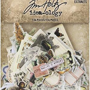 Tim Holtz - Advantus EPHEMERA SNIPPETS ID FIELDNOTES, us:one size, Field Notes