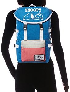 SNOOPY(スヌーピー) Women Nesoveli Snoopy Mountain Backpack, Small, Heather BL x PK (235), One Size