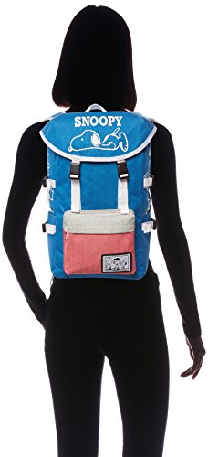 SNOOPY(スヌーピー) Women Nesoveli Snoopy Mountain Backpack, Small, Heather BL x PK (235), One Size