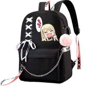 cosabz anime my dress up darling marin kitagawa dokidoki back to school backpack cosplay aesthetic backpack (3)