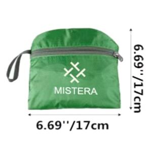 Mistera 20L Foldable Lightweight Small Backpack Hiking breathable Daypack, Compact , Outdoor Camping, Green, Small