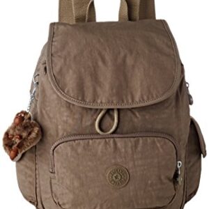 Kipling Backpack, Brown (True Beige True Beige), 27x33.5x19 cm