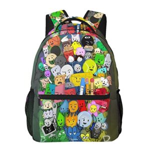 casual backpack bfdi battle for dream island bag school backpack travel backpack sports backpacks for boys and girls