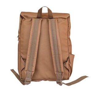 BOTELA - Sustainable 15.6" Laptop Backpack, Made with 100% Polyester Fabric From Recycled Plastic Bottles, EcoFriendly Bag, Beige