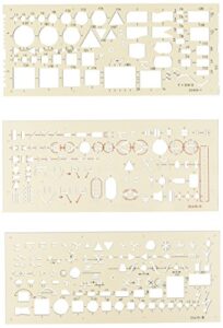 koh-i-noor- set of 3 electro templates