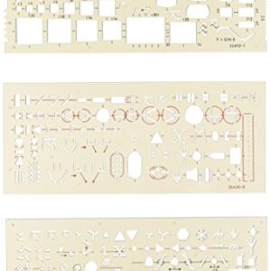 Koh-I-Noor- Set of 3 Electro Templates