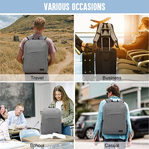 LOVEVOOK Laptop Backpack Work Backpack for Women Men 17 Inch with TSA & Anti Theft Lock Design Travel Computer Bag College Bookbag