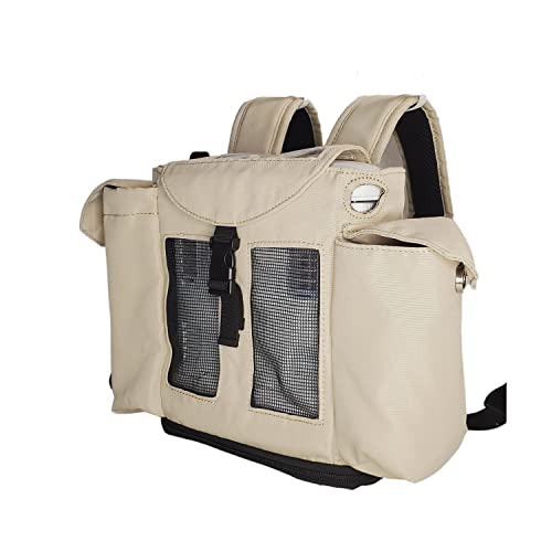 O2TOTES Backpack For Inogen One G3/Beige/Room For Inogen Accessories/Does NOT Contain an Inogen Unit/Backpack Only