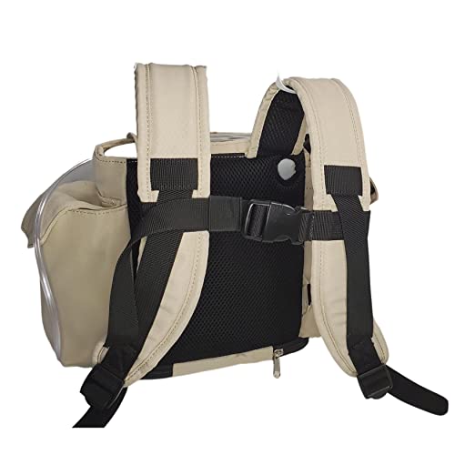 O2TOTES Backpack For Inogen One G3/Beige/Room For Inogen Accessories/Does NOT Contain an Inogen Unit/Backpack Only