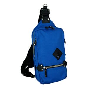 ippinka harvest label – sling pack cordura – 3 zippers – blue