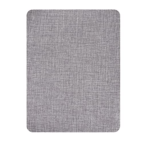 Coarse Linen Repair Patches, Self-Adhesive Linen Fabric Patches, 8X11 inch Extra Size, Multi Color, Can be Used for Linen Sofa Repair and Linen Clothes Repair(8" x 11",Light Grey)