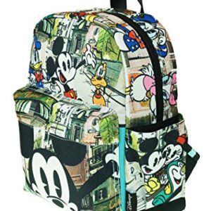 KBNL Mickey Mouse 12inch Deluxe All Over Print Daypack A21376 Medium