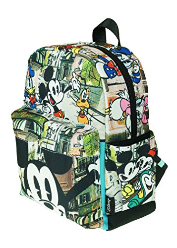 KBNL Mickey Mouse 12inch Deluxe All Over Print Daypack A21376 Medium