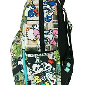 KBNL Mickey Mouse 12inch Deluxe All Over Print Daypack A21376 Medium